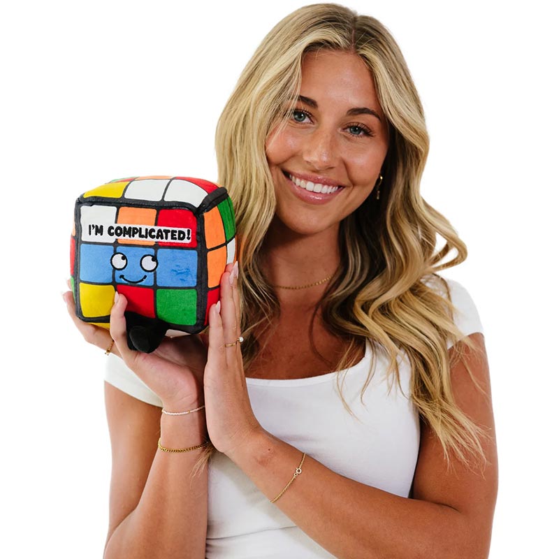 Punchkins I'm Complicated Rubik's Cube | plushpaws.co.uk