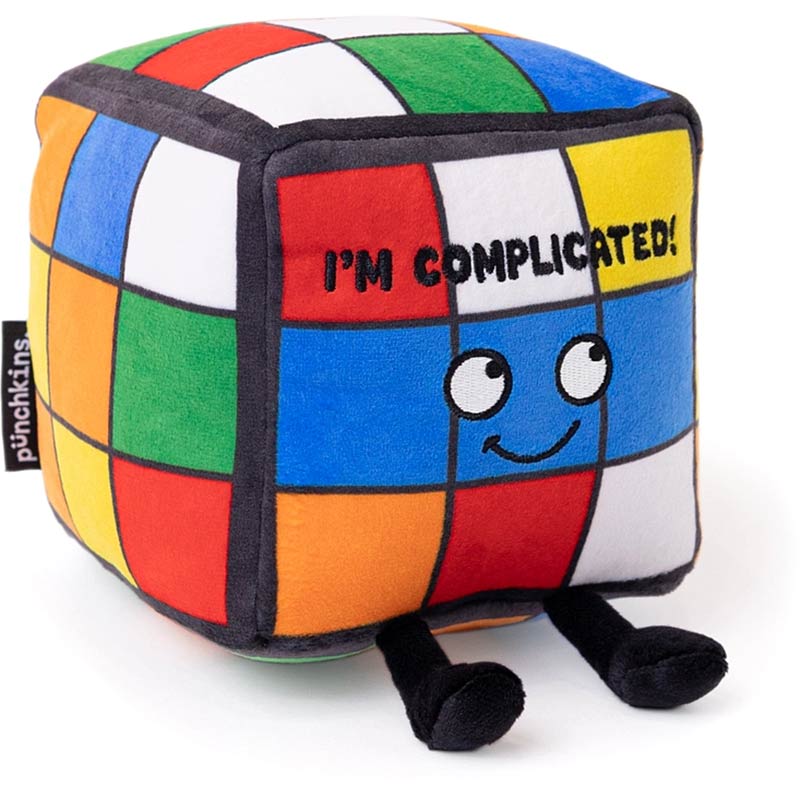 Punchkins I'm Complicated Rubik's Cube | plushpaws.co.uk