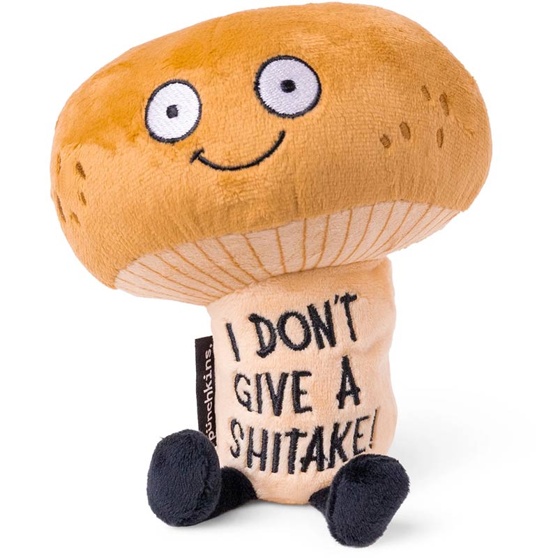 Punchkins I Don't Give a Shitake Mushroom | plushpaws.co.uk