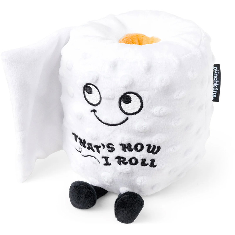 Punchkins That's How I Roll Toilet Roll | plushpaws.co.uk