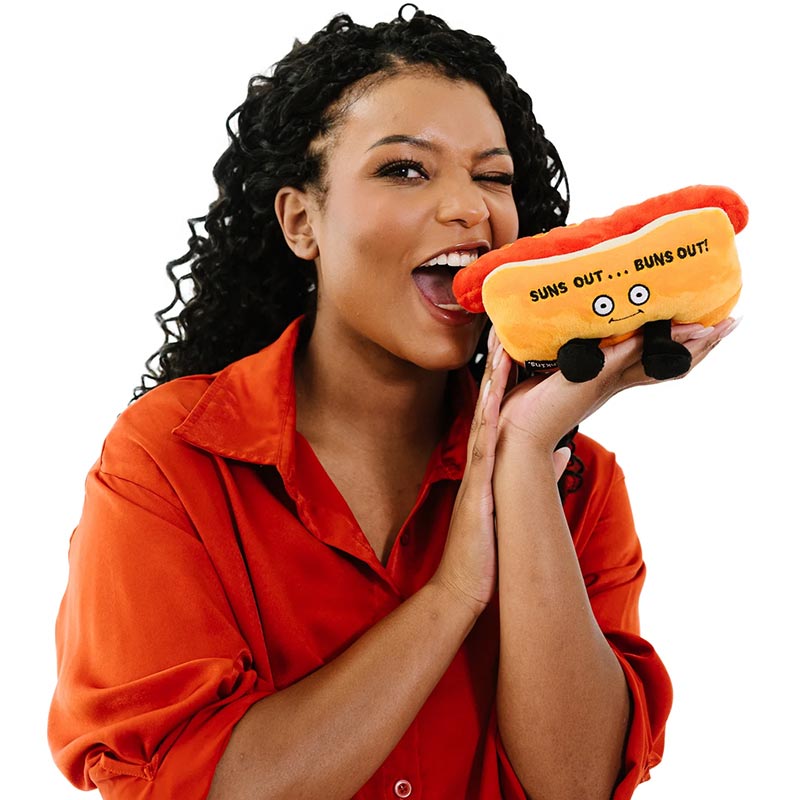 Punchkins Suns Out... Buns Out Hot Dog | plushpaws.co.uk