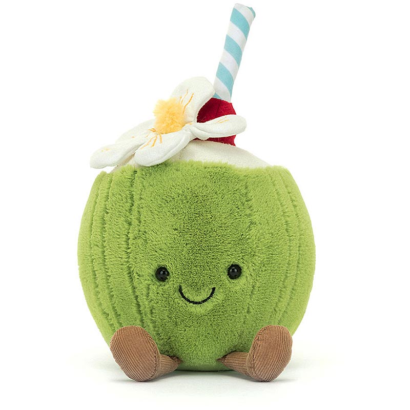 Jellycat Amuseables Aruba Coconut | plushpaws.co.uk
