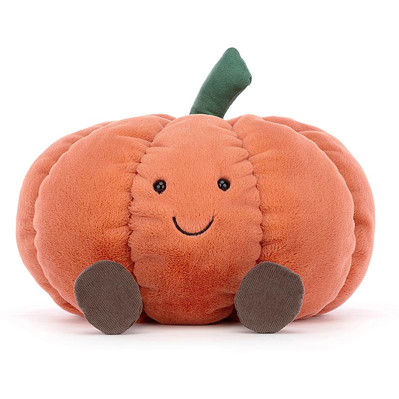 Jellycat Amuseables Pumpkin | plushpaws.co.uk