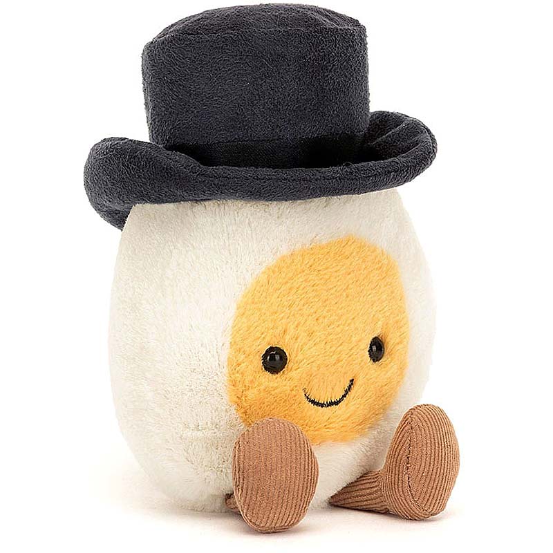 Jellycat Amuseables Groom Boiled Egg | plushpaws.co.uk
