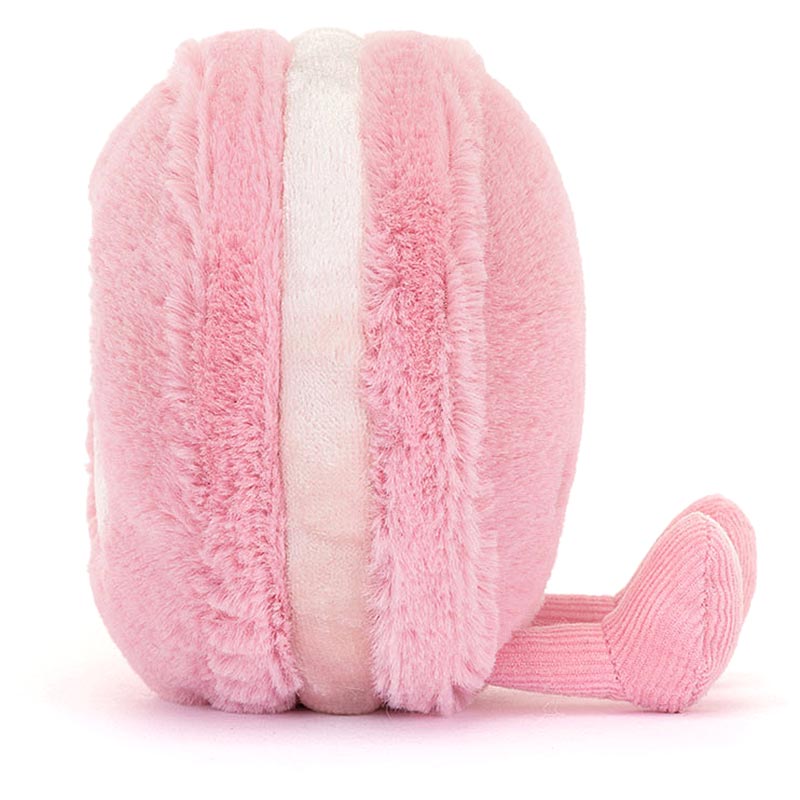 Jellycat Amuseables Mia Macaron Framboise | plushpaws.co.uk
