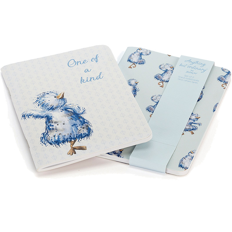 Jellycat Anything but Ordinary A6 Notebook Set | plushpaws.co.uk