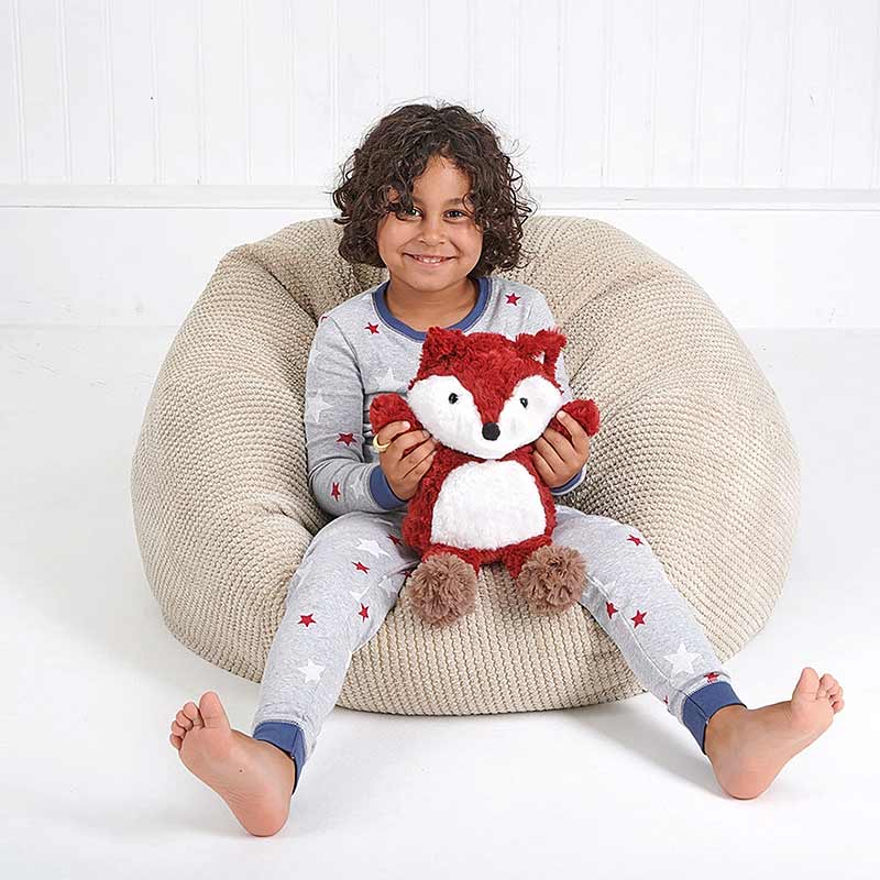 Aroma Home Snuggable Fox Microwavable Hottie | plushpaws.co.uk