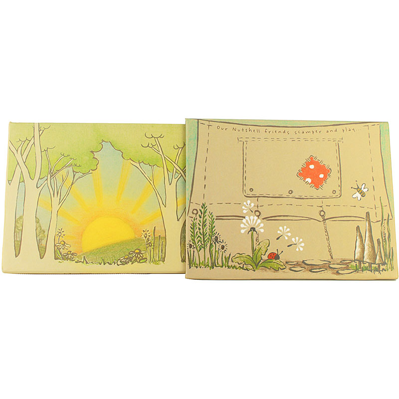 Nutshell Toys Tinker the Squirrel in Tent Gift Box | plushpaws.co.uk