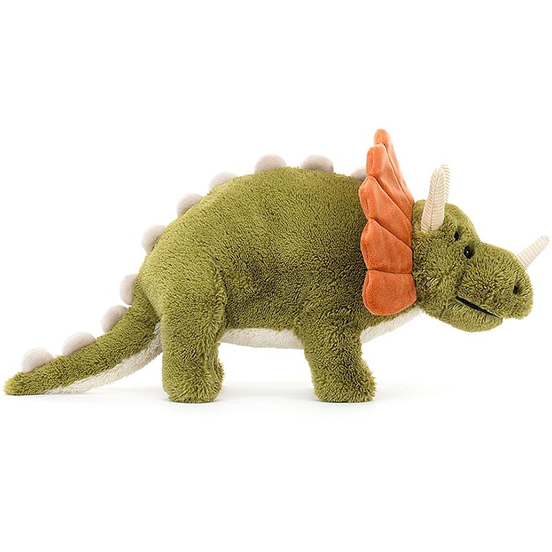 Jellycat Archie Triceratops Dinosaur | plushpaws.co.uk