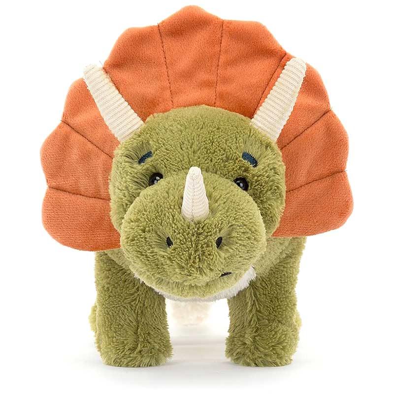 Jellycat Archie Triceratops Dinosaur | plushpaws.co.uk