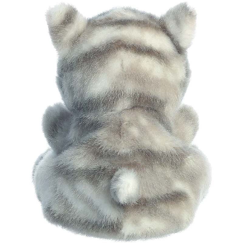 Aurora World Palm Pals Silver Kitty Cat | plushpaws.co.uk