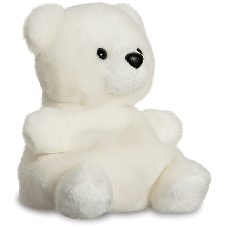 Aurora World Palm Pals Snowy Polar Bear | plushpaws.co.uk