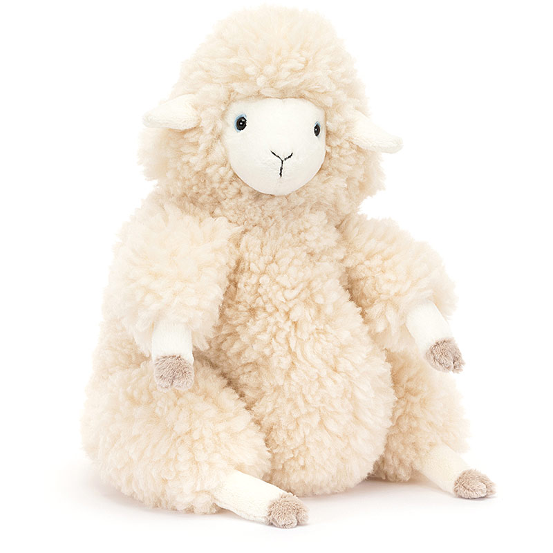 Jellycat Bibbly Bobbly Sheep | plushpaws.co.uk