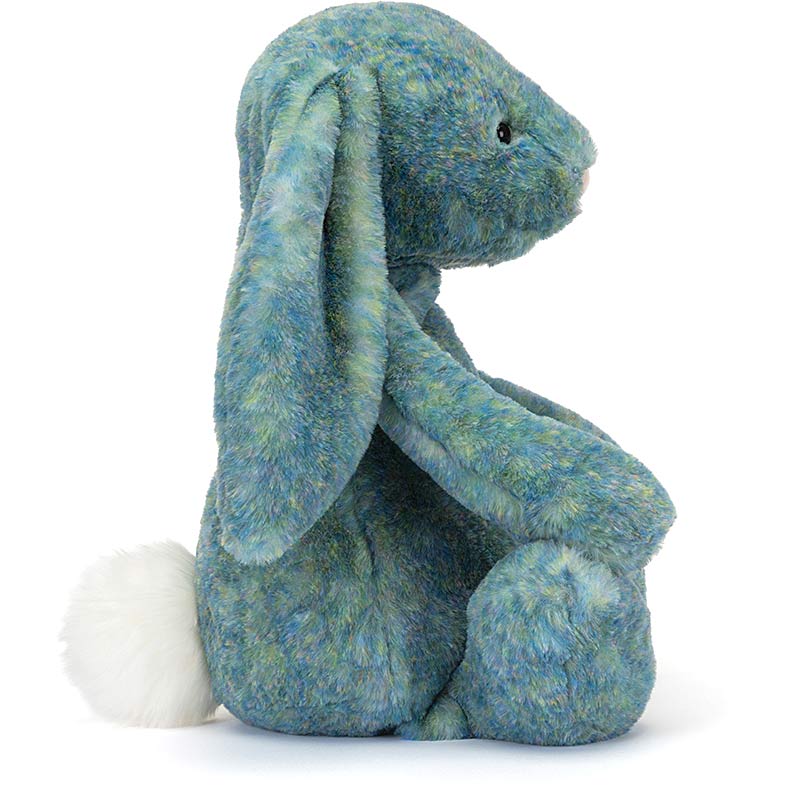 Jellycat Bashful Luxe Azure Bunny | plushpaws.co.uk