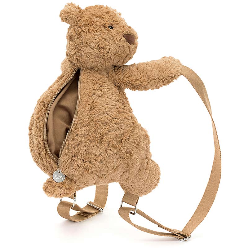 Jellycat Bartholomew Bear Backpack | plushpaws.co.uk
