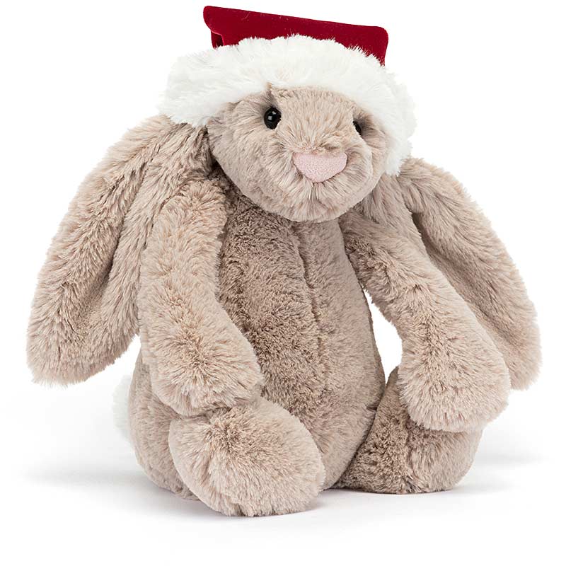 Jellycat Bashful Christmas Bunny | plushpaws.co.uk