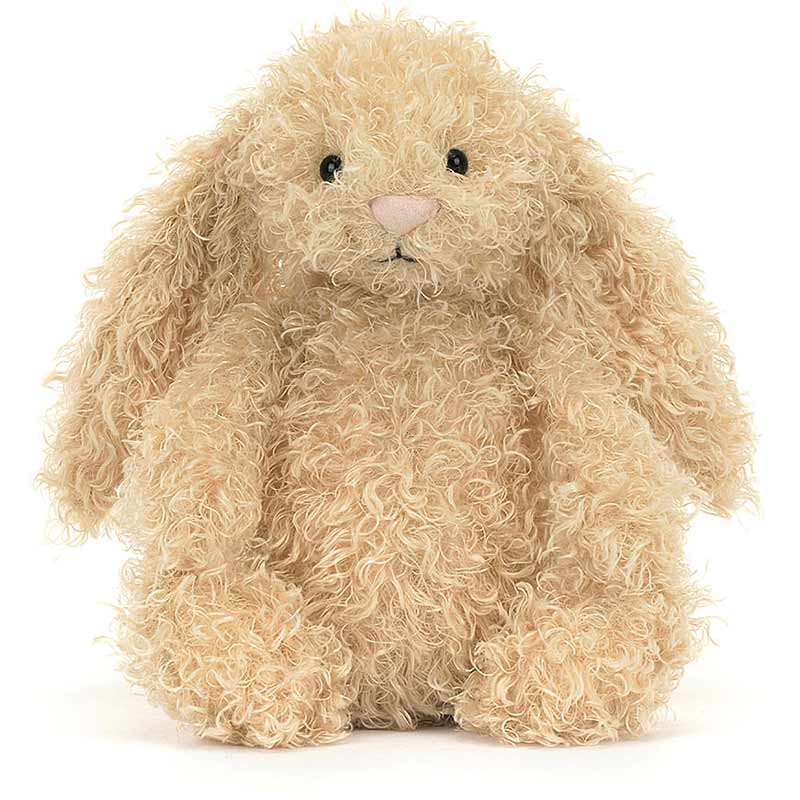 Jellycat Bashful Luxe Curly Bunny | plushpaws.co.uk