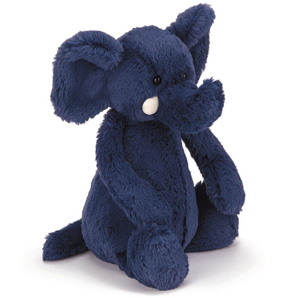 Jellycat Bashful Blue Elephant | Plushpaws