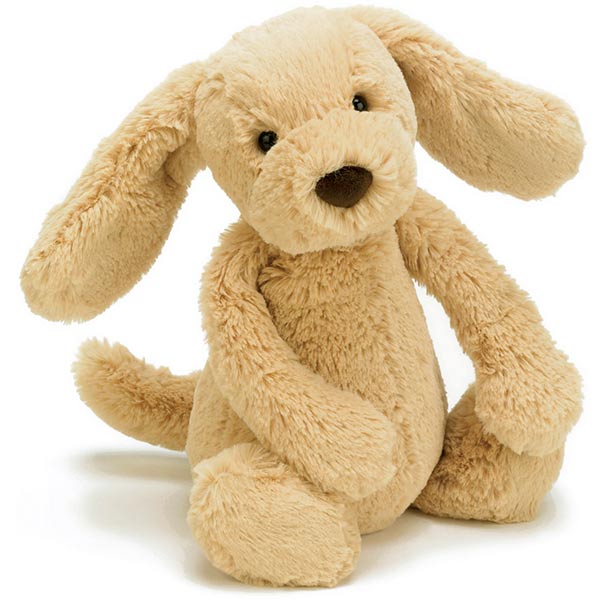 Jellycat Bashful Toffee Puppy | plushpaws.co.uk