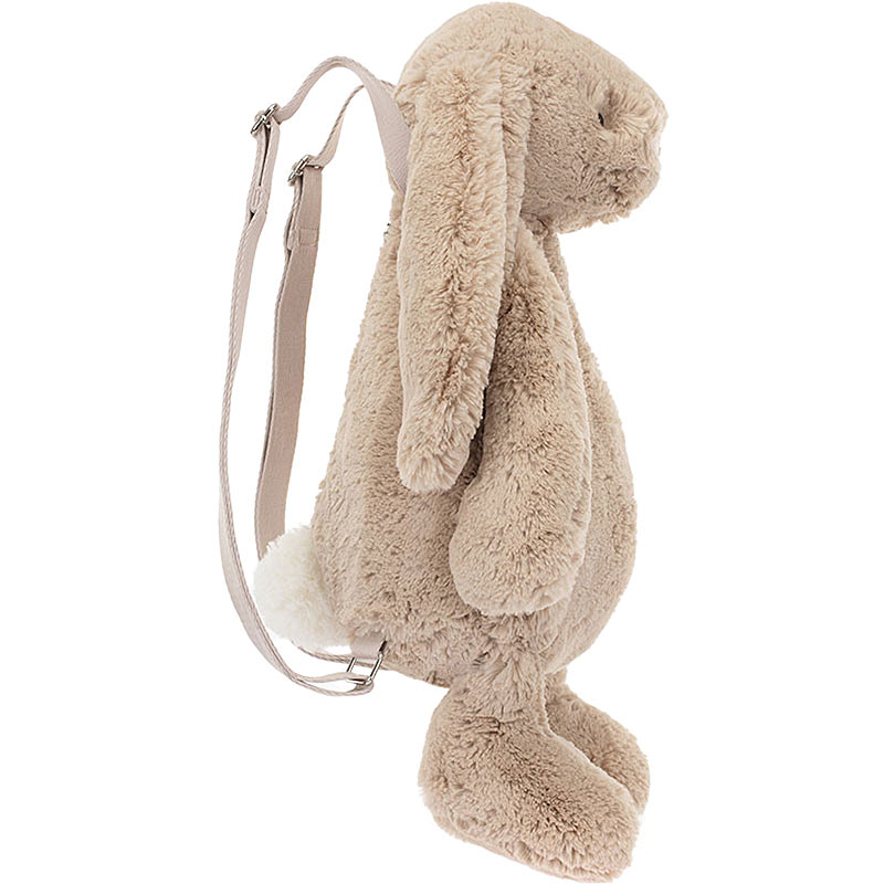 Jellycat Bashful Beige Bunny Backpack | plushpaws.co.uk