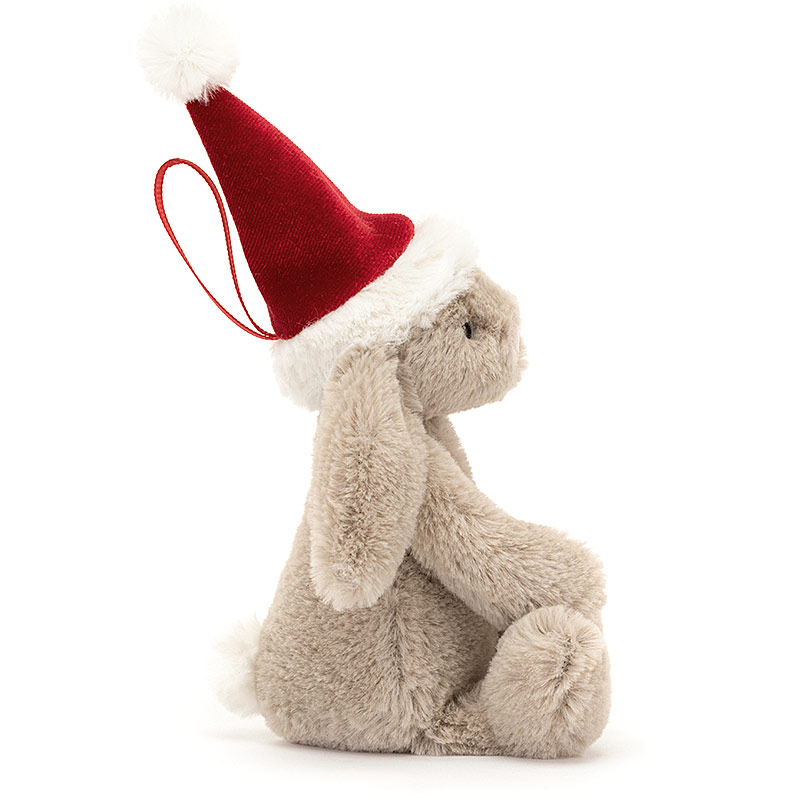 Jellycat Bashful Christmas Bunny Tree Decoration | plushpaws.co.uk