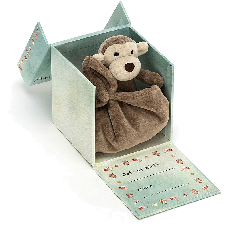 Little Jellycat My First Monkey Soother | plushpaws.co.uk