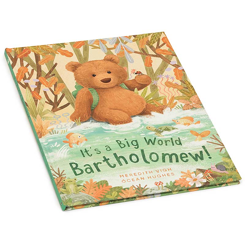 Jellycat It's a Big World Bartholomew! Book | plushpaws.co.uk