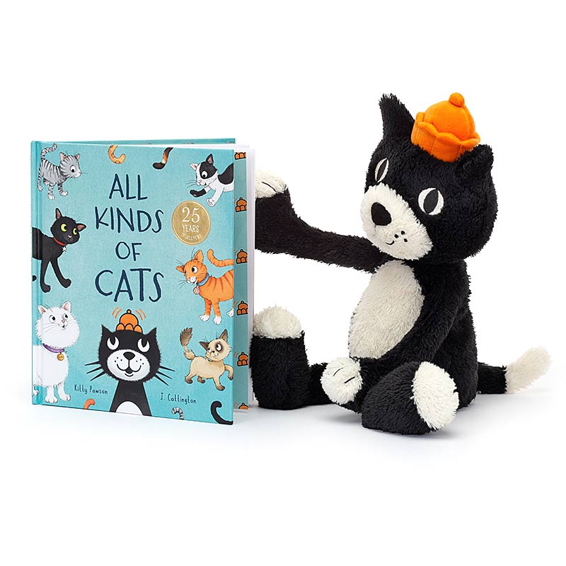 Jellycat All Kinds of Cats Book | plushpaws.co.uk