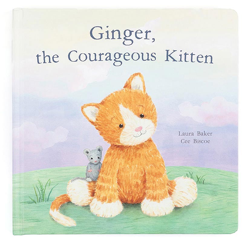Jellycat Ginger, the Courageous Kitten Book | plushpaws.co.uk