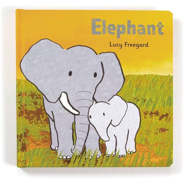 Jellycat Elephant Board Book | plushpaws.co.uk