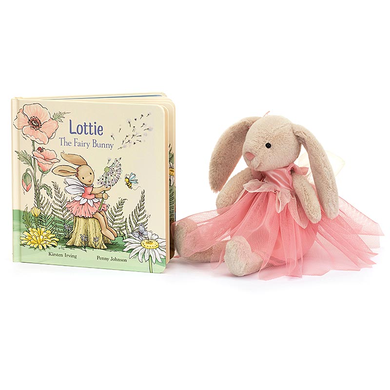 Jellycat Lottie the Fairy Bunny Book | plushpaws.co.uk