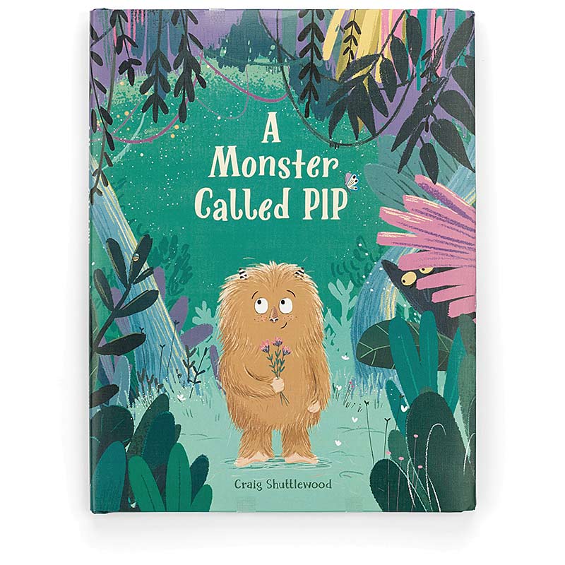 Jellycat A Monster Called Pip Book | Plushpaws