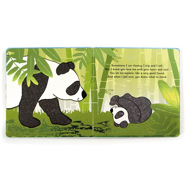 Jellycat Panda Board Book | plushpaws.co.uk