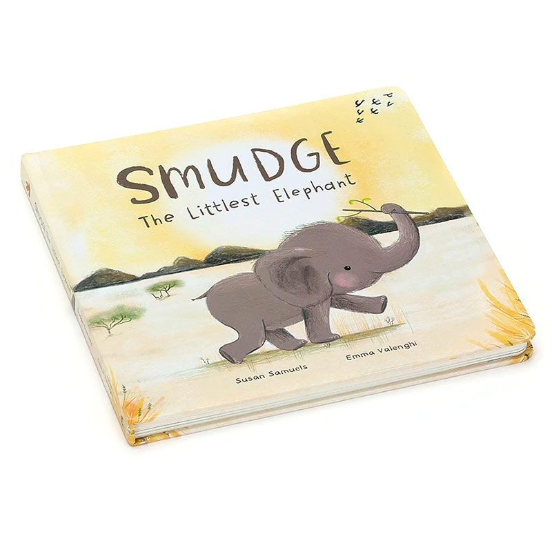 Jellycat Smudge The Littlest Elephant Book | plushpaws.co.uk