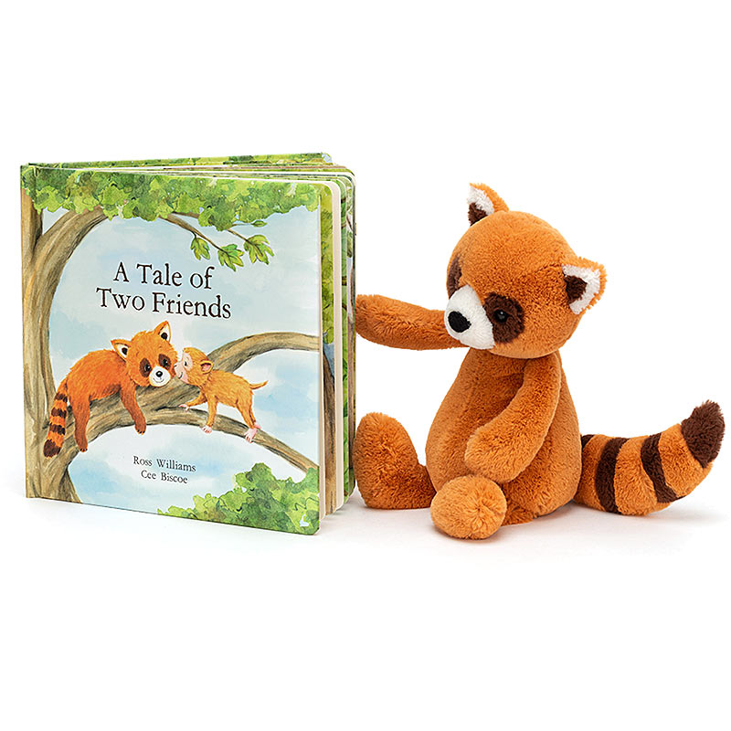Jellycat A Tale of Two Friends Book | plushpaws.co.uk