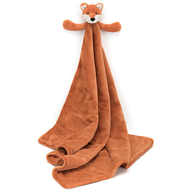 Baby Jellycat Bashful Fox Cub Blankie | plushpaws.co.uk