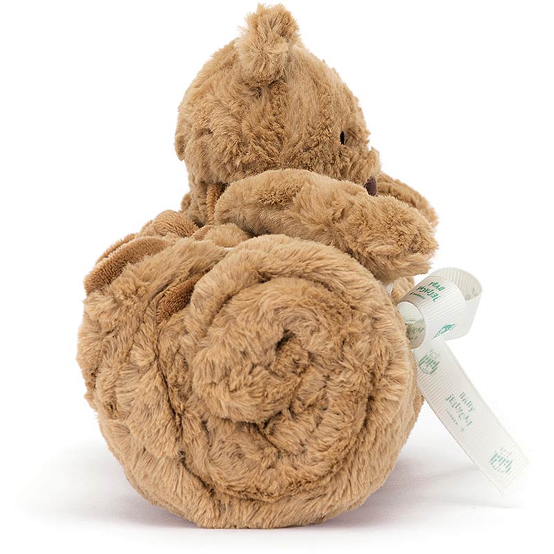 Baby Jellycat Bartholomew Bear Blankie | plushpaws.co.uk