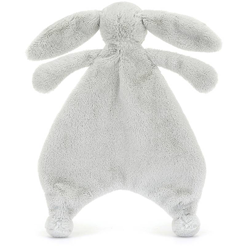 Baby Jellycat Bashful Silver Bunny Comforter | plushpaws.co.uk