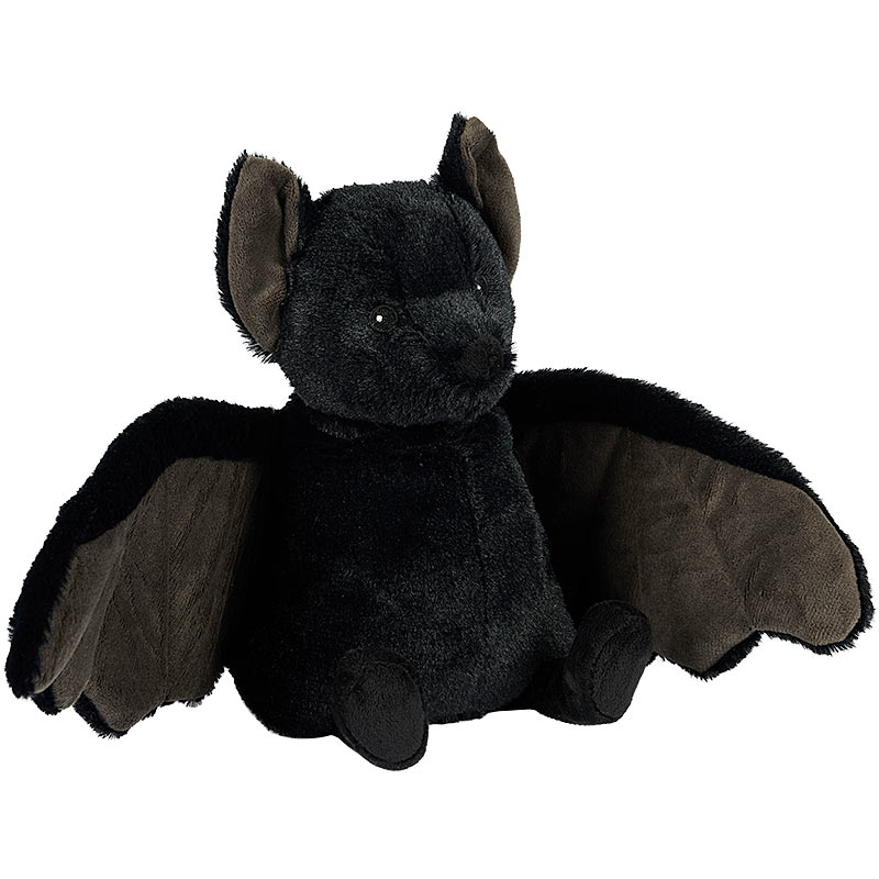 Warmies Cozy Plush Microwavable Black Bat | plushpaws.co.uk