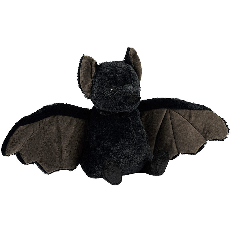 Warmies Cozy Plush Microwavable Black Bat | plushpaws.co.uk