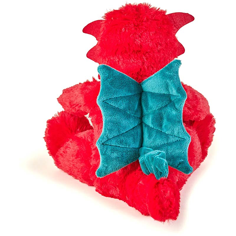 Warmies Cozy Plush Microwavable Welsh Red Dragon | plushpaws.co.uk