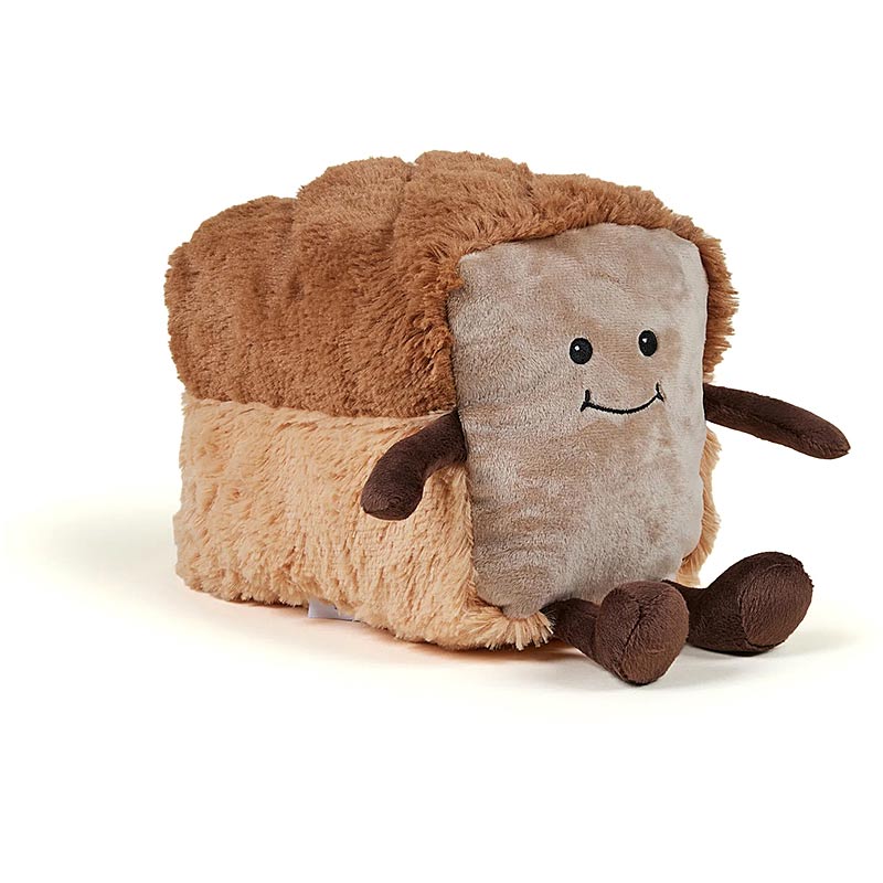 Warmies Cozy Plush Microwavable Loaf of Bread | plushpaws.co.uk