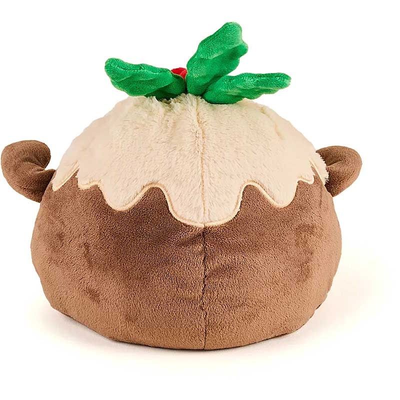 Warmies Cozy Plush Microwavable Christmas Pudding | plushpaws.co.uk