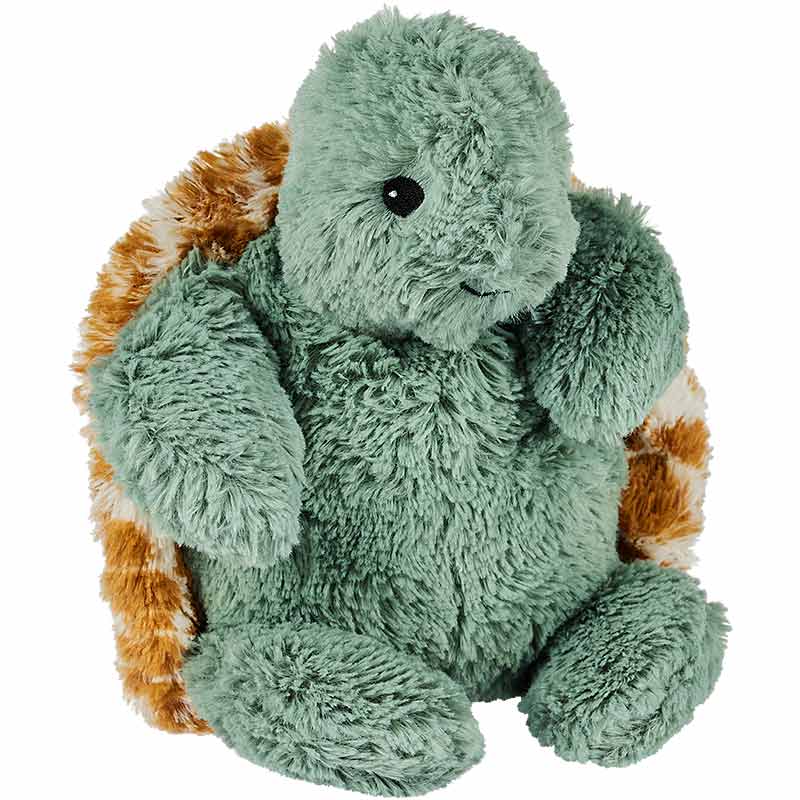 Warmies Cozy Plush Microwavable Baby Turtle | plushpaws.co.uk