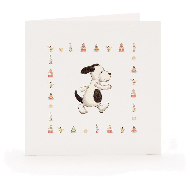 Jellycat Bashful Puppy Gift Card | plushpaws.co.uk