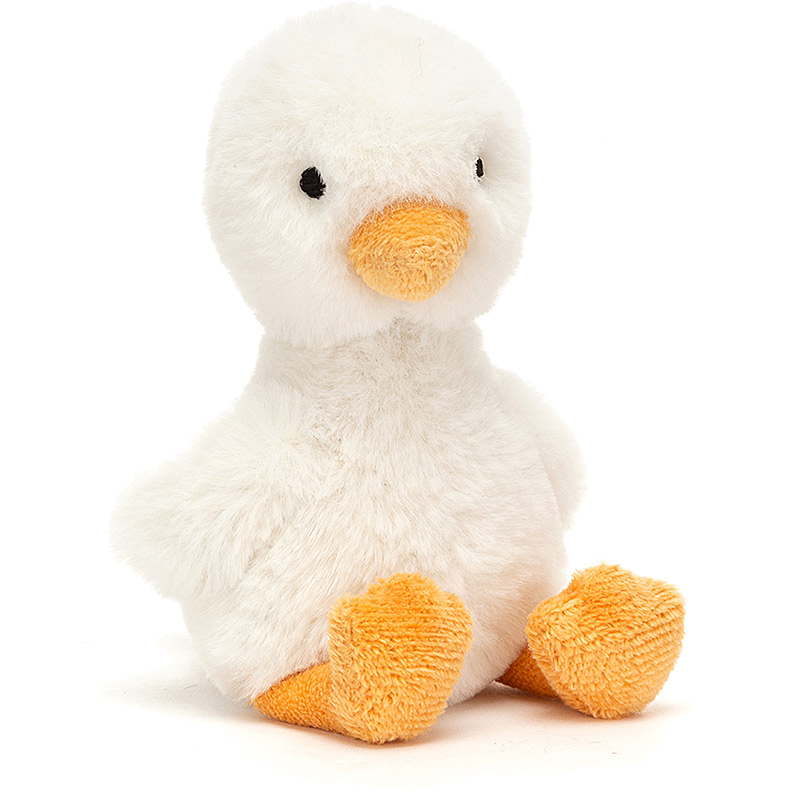 Jellycat Diddy Cream Duckling | plushpaws.co.uk