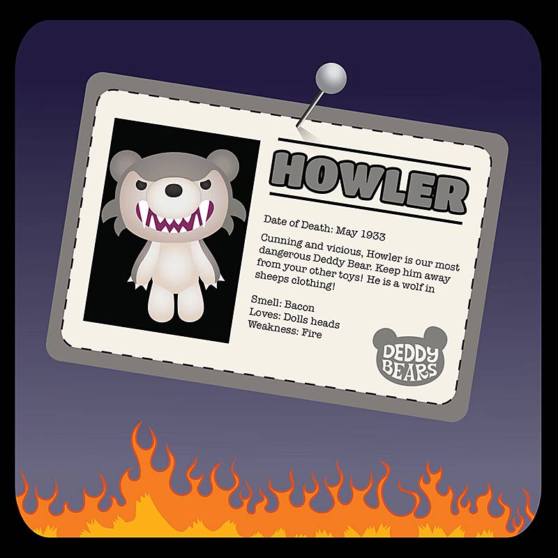 Deddy Bears Howler | plushpaws.co.uk