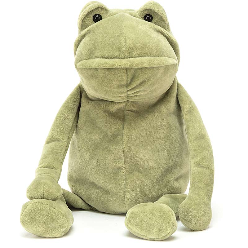 Jellycat Fergus Frog | plushpaws.co.uk