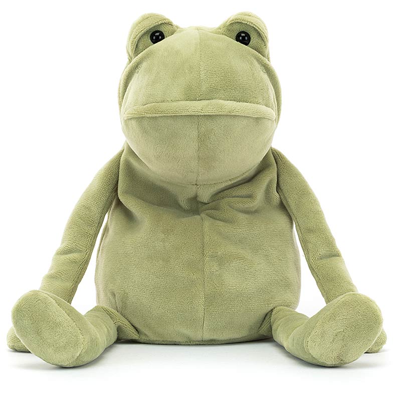 Jellycat Fergus Frog | plushpaws.co.uk
