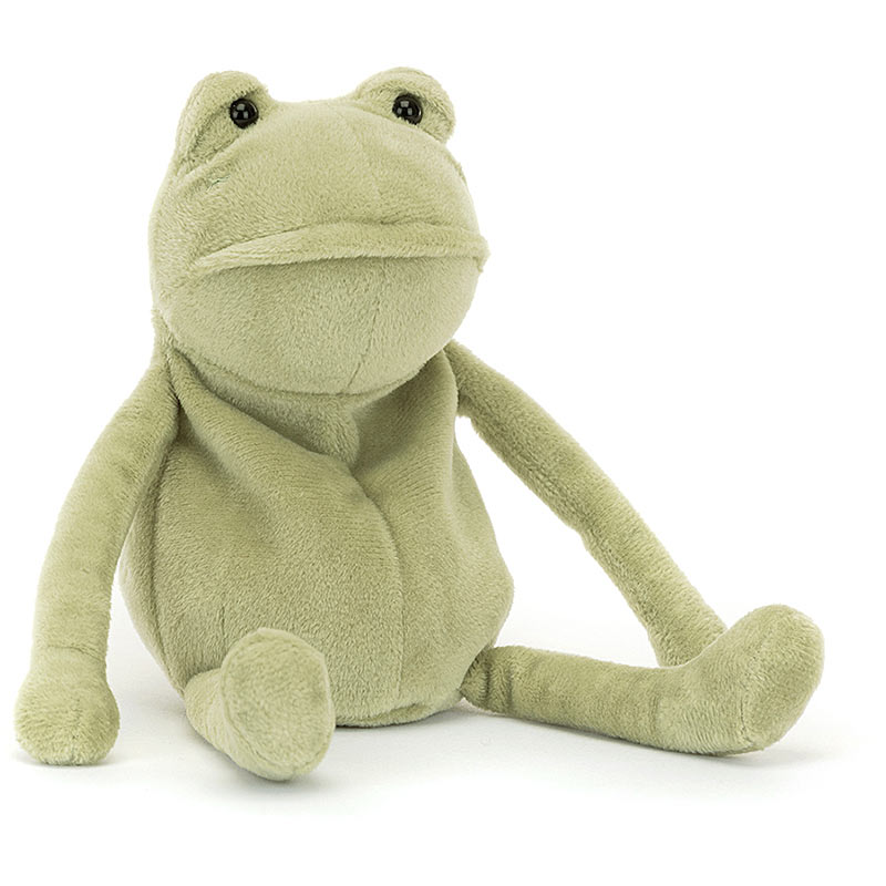 Jellycat Fergus Frog | plushpaws.co.uk